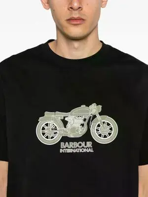 Barbour Motorcycle-graphic T-shirt