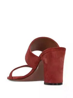 Paris Texas Ava Strap Sandals - Red