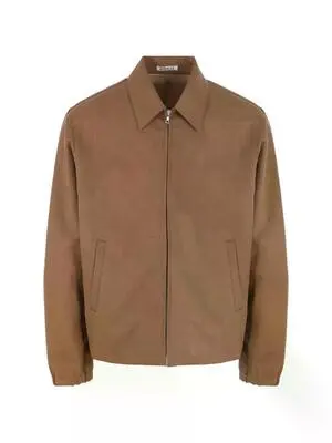 Auralee Zip-up Wool Jacket
