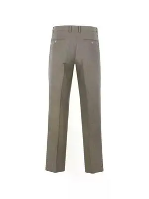 Auralee Wool Pinstripe Trousers