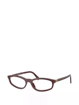 Miu Miu Round-frame Glasses - Brown