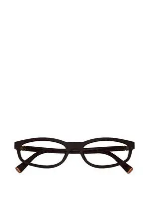 Miu Miu Round-frame Glasses - Brown
