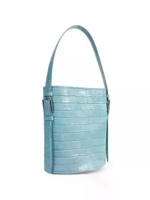Coperni Ergonomical Crocodile-effect Bucket Bag