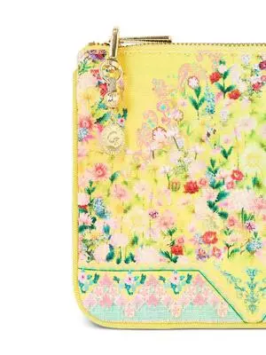 Camilla Floral Print Zip Wallet