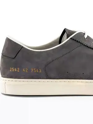 COMMON PROJECTS Top-stitching Suede Sneakers - Grey