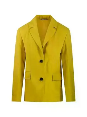 Max Mara Single-breasted Blazer - Yellow