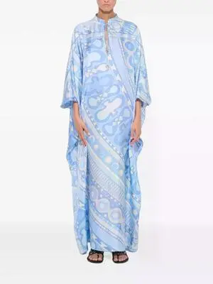 Emilio Pucci Soleil Printed Kaftan - Blue
