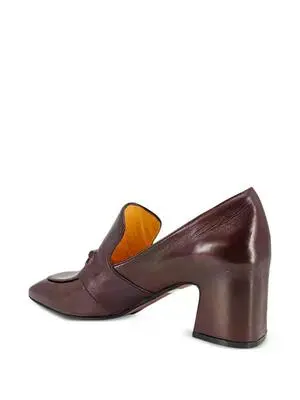 MADISON MAISON Hidden-bit Leather Loafers - Brown