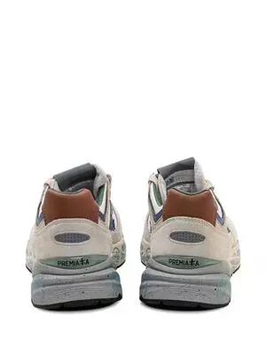 Premiata Mase 25 Panelled Sneakers - Neutrals