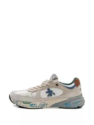 Premiata Mase 25 Panelled Sneakers - Neutrals