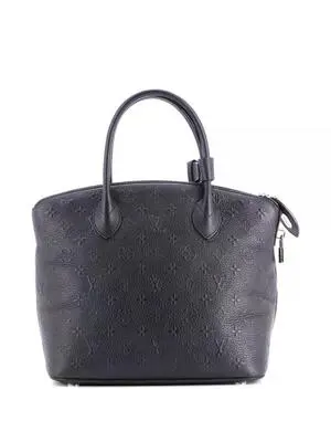 LOUIS VUITTON Lockit Handbag Monogram Revelation Leather Tote