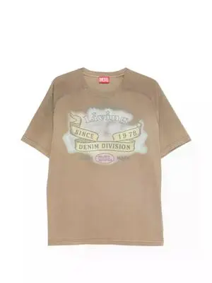 DIESEL® Graphic-print T-shirt - Brown