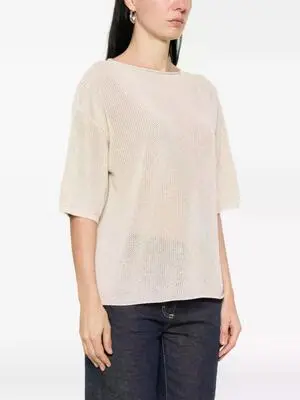 Antonelli Firenze Short-sleeve Cotton Sweater
