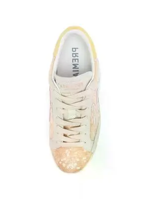 Premiata Steven Sequin-embellished Sneakers