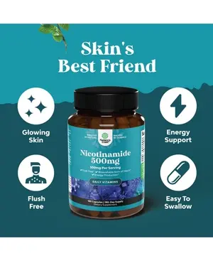 NATURE'S CRAFT Nicotinamide Capsules