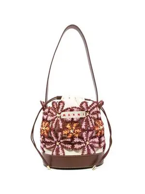 Marni Floral-pattern Bucket Bag
