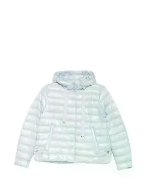 Herno Quilted Hooded Jacket - Blue