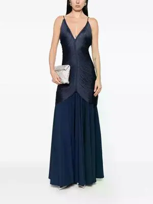 BLESS Nostalgia Maxi Dress - Blue