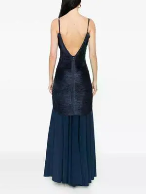 BLESS Nostalgia Maxi Dress - Blue