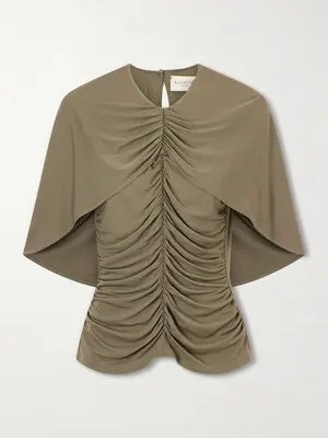 KALLMEYER Emme Cape-effect Jersey Top