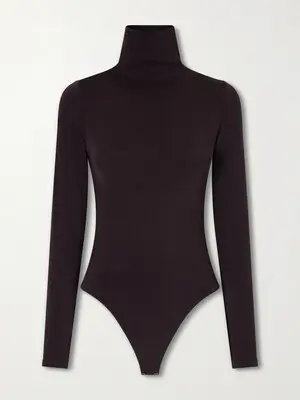 Wolford Colorado Thong Bodysuit - Brown