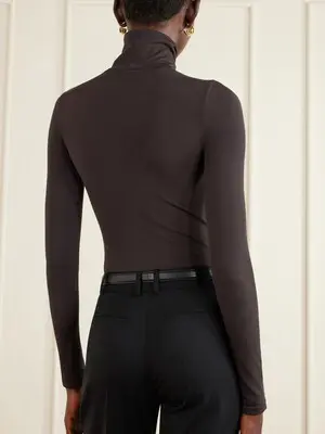 Wolford Colorado Thong Bodysuit - Brown