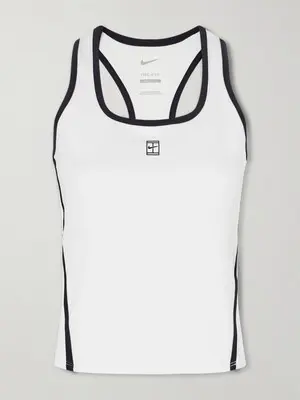 Nike Dri-fit Tennis Tank - White