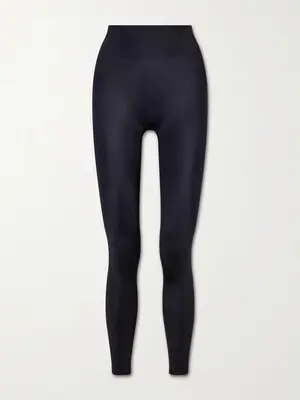 Sheer Ribbed Leggings