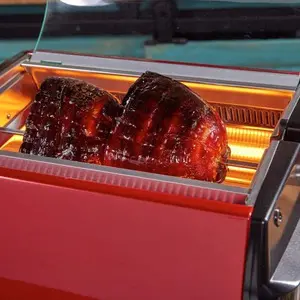KITCHEN CHEF Indoor Smokeless Rotisserie Grill