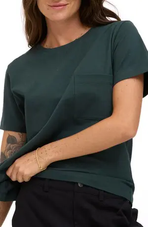 THREADS 4 THOUGHT Organic Cotton V-neck T-shirt - Alpine