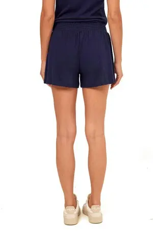 THREADS 4 THOUGHT Gwyneth Smocked Pull-on Shorts - Stargazer