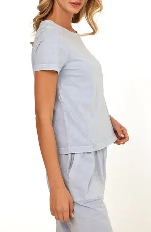 THREADS 4 THOUGHT Roselie Mineral Wash T-shirt - High Tide
