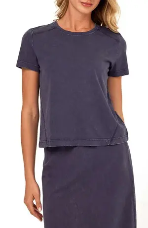 THREADS 4 THOUGHT Roselie Mineral Wash T-shirt - Stargazer