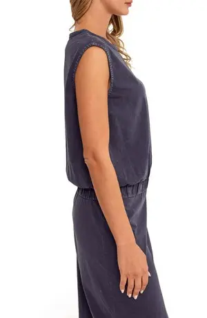 THREADS 4 THOUGHT Laela Mineral Wash Cotton Top