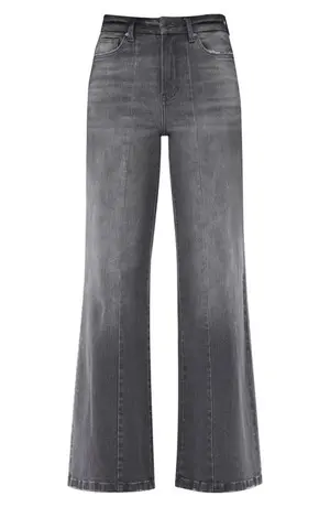BAYEAS Seamed Wide Leg Jeans