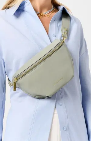 KATIE LOXTON Nylon-luxe Belt Bag - Matcha