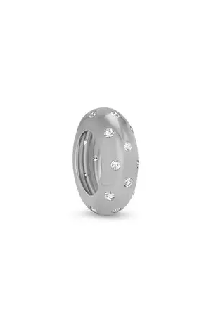 Adina Reyter Polka Dot Lab Grown Diamond Charm - Sterling Silver