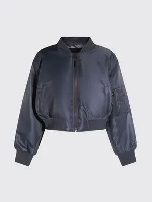 ANINE BING Nylon Bomber Jacket - Grey