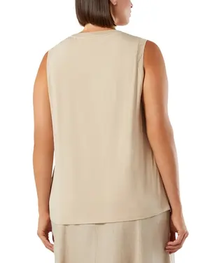 Marina Rinaldi Mrsdonnola Sleeveless Top