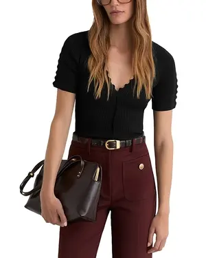 Scalloped Blouses