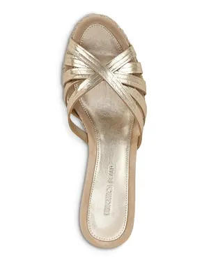 Veronica Beard Phylina Espadrille Sandals - Gold