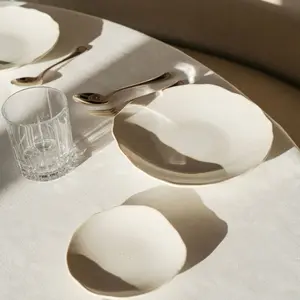 JARS Plume Soup Plate - White