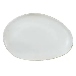 JARS Wab Awai Oval Platter Medium - Whie