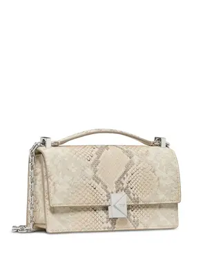 Kate Spade New York Deco Mini Snake Embossed Leather Crossbody