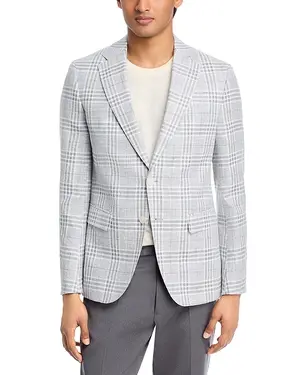BOSS H-hutson Windowpane Suit Jacket