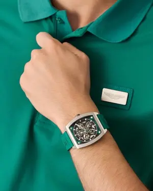 ASTON MARTIN Trg Automatic 41mm Silicone Watch