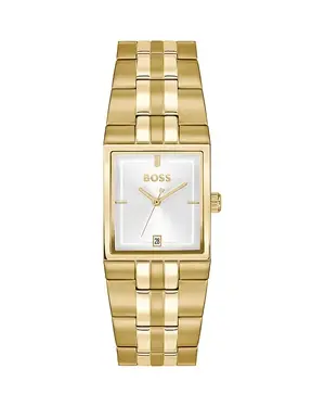 Hugo Boss Stainless Steel Bracelet Watch - Gold