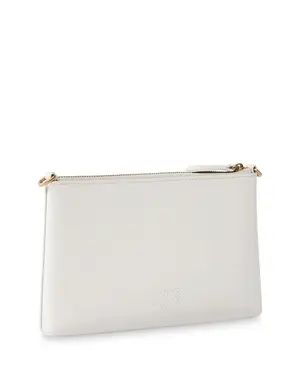 Pinko Flat Horizontal Mini Leather Pouch - Zq