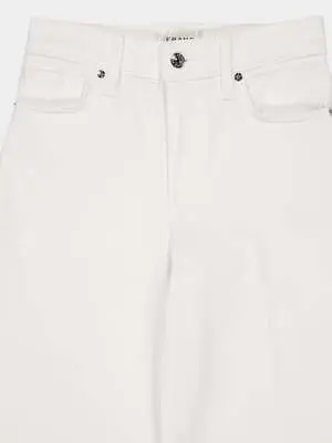 FRAME Le Slim Palazzo Jeans - White