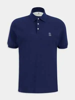 Brunello Cucinelli Cotton Piqué Polo Shirt